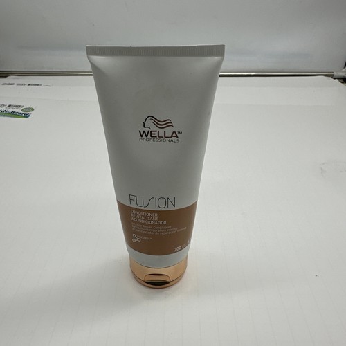 New Sealed WELLA FUSION PLEX CONDITIONER REVITALISANT 6.7 OZ SILK STEEL ...