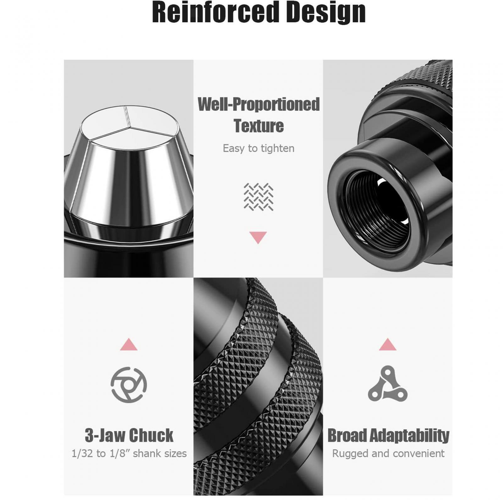 Drill Chuck Collet Set Chuck Quick Change Collets Electric Motor Clamp ...