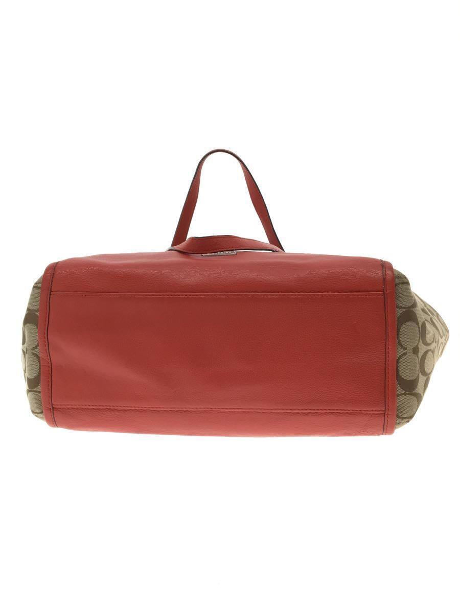 COACH Tote Bag_Signature Canvas BEG | eBay