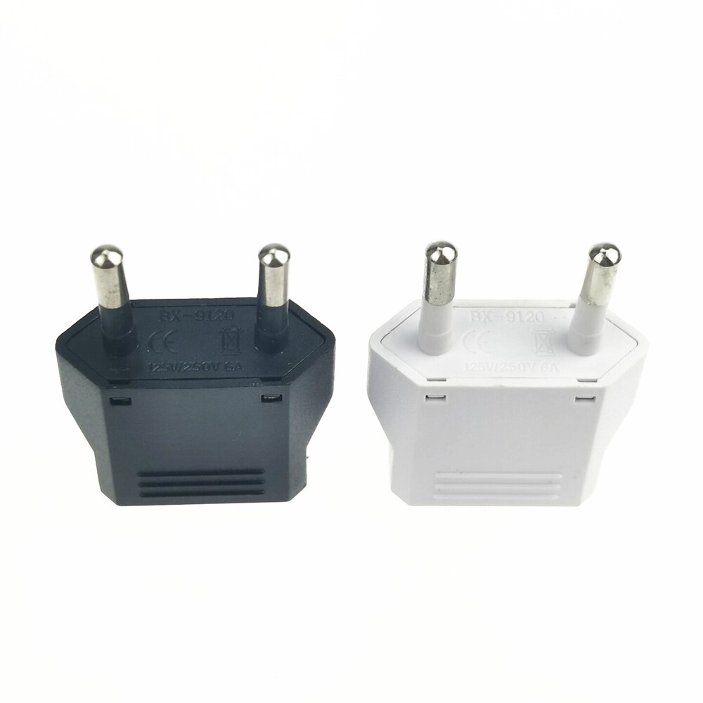 For Shaver Toothbrush 2 Pin BS4573 to EU CEE-7/16 Euro Travel Adapter ...