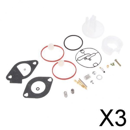3X Kit De Réparation De Carburateur Pour Nikki Carb 796184 698787 | eBay