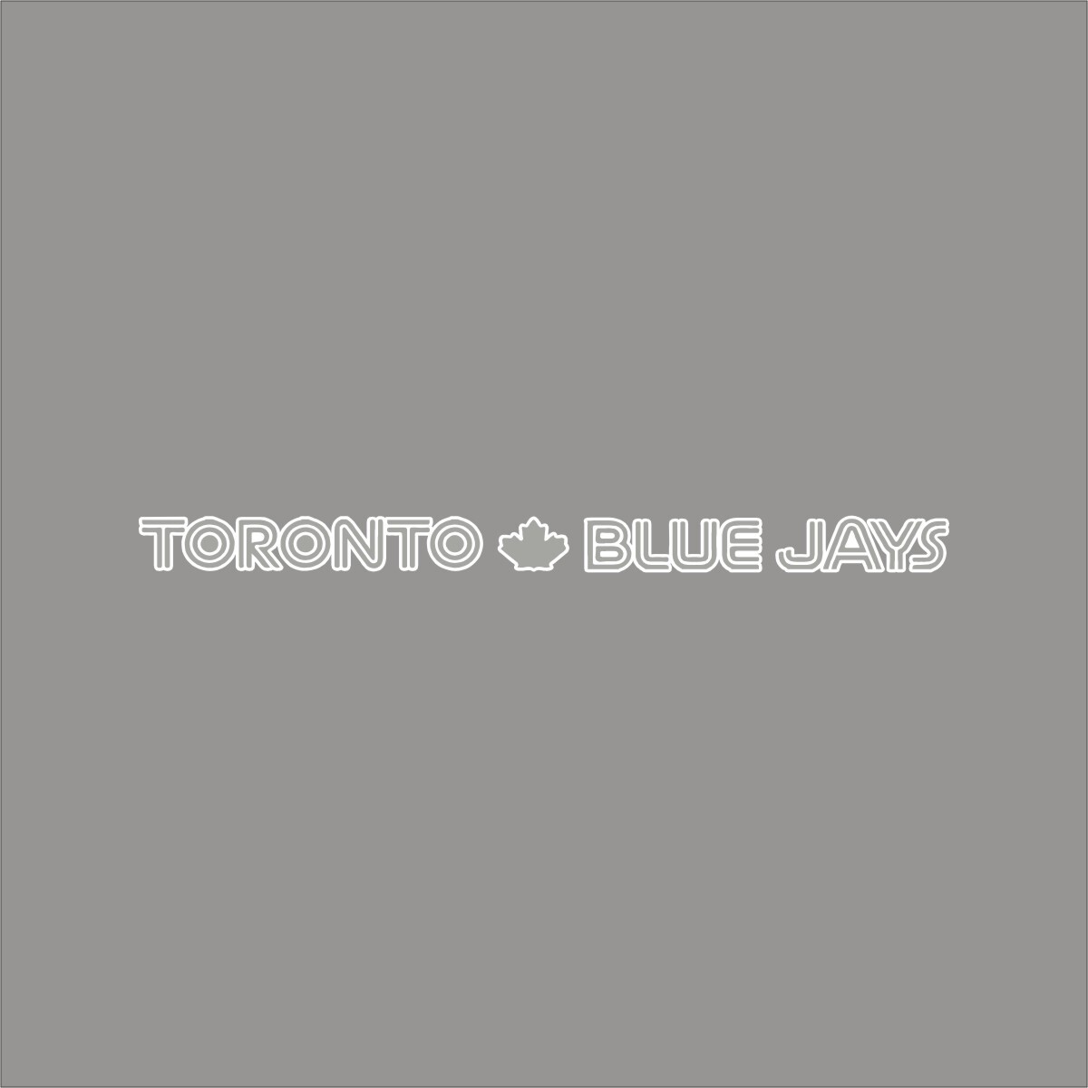 Toronto Blue Jays #13 MLB Team Logo 1 Color Vinyl Decal Sticker Car ...