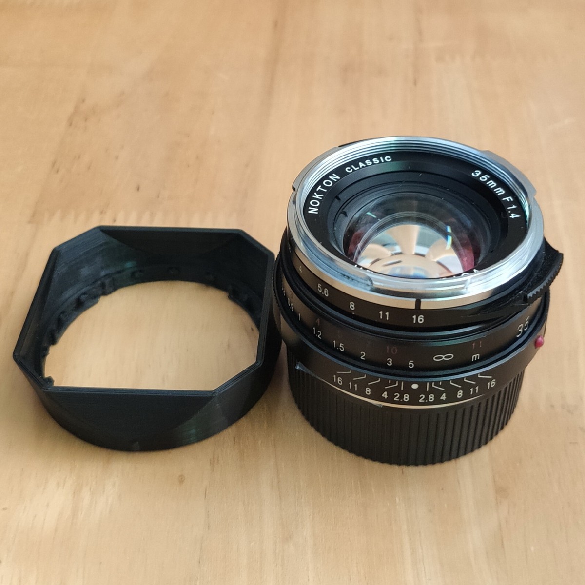 square hood of VOIGTLANDER NOKTON CLASSIC 35mm F1.4 Ⅰand Ⅱ square hood of VOIGTLANDER NOKTON CLASSIC 35mm F1.4 Ⅰand Ⅱ