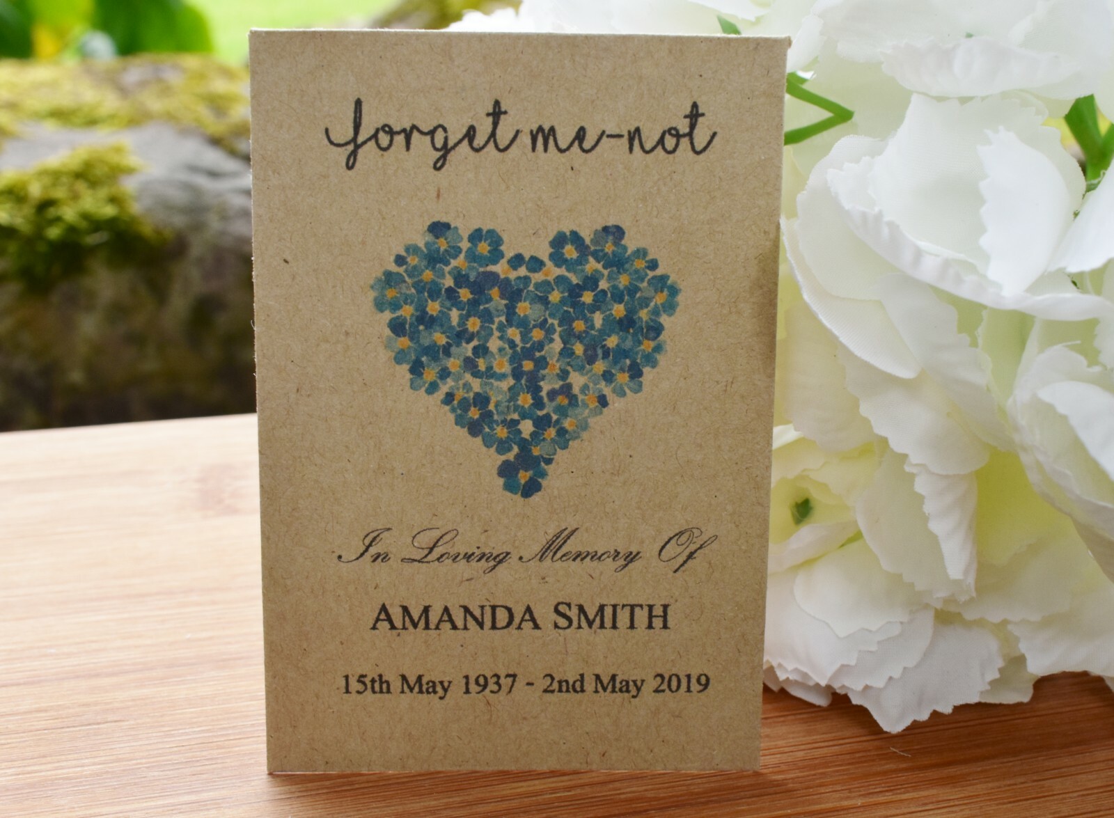 Flower Seed Packets For Funerals | Best Flower Site