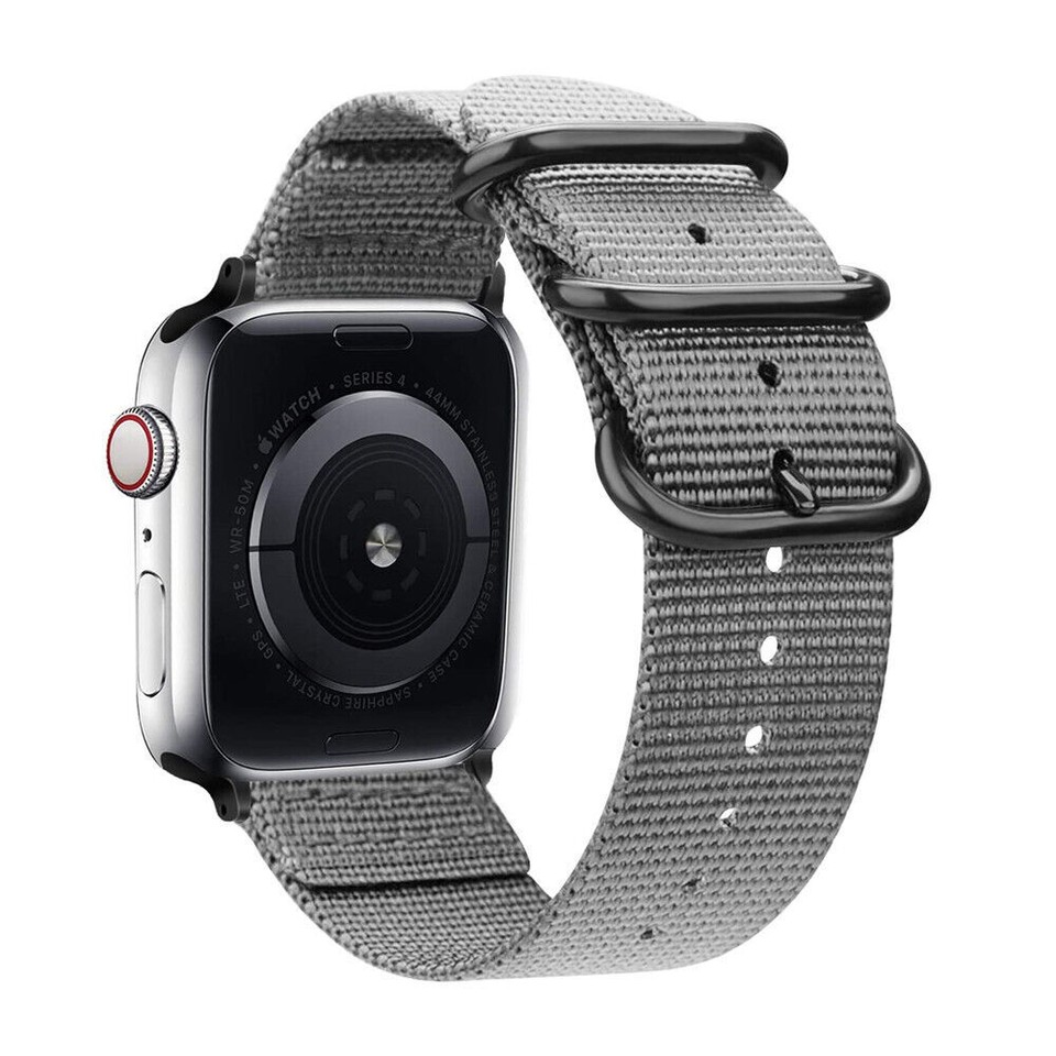 Military Nylon Watch Band For Apple Watch Ultra 38-49mm iWatch Series ...