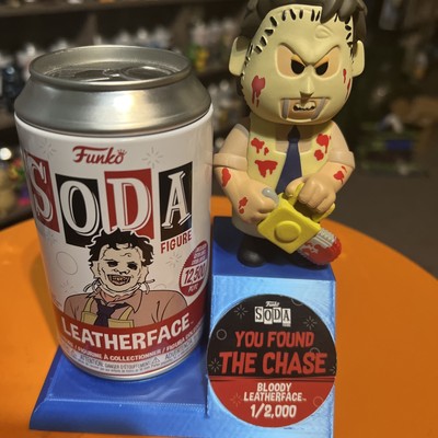 Funko Vinyl SODA: Texas Chainsaw Massacre - Leatherface (Chase) (Bloody ...