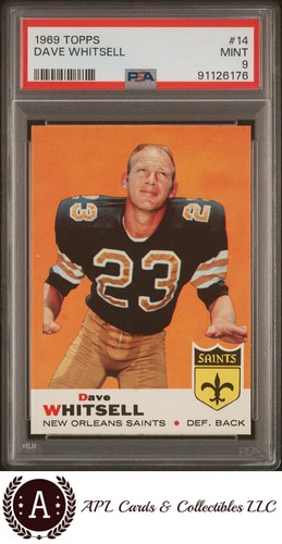 1969 Topps #14 Dave Whitsell PSA 9 | eBay