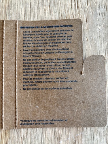 Norwex Multi-Purpose Bamboo Microfiber Cloth Graphite W/ Green Trim NEW ...