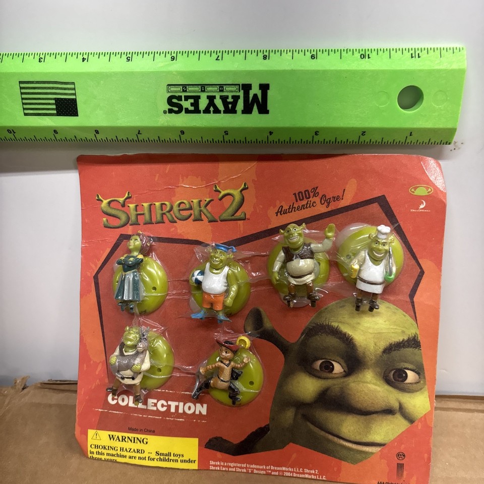 Shrek 2 Vending Machine Header Card Gumball Machine Vintage 2004 | eBay