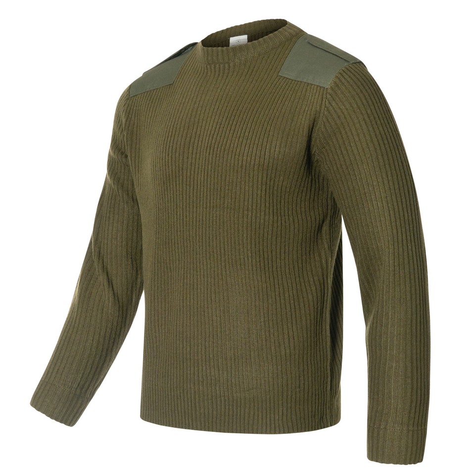 Army Military Combat Style Jumper Commando Pullover Security Sweater ...