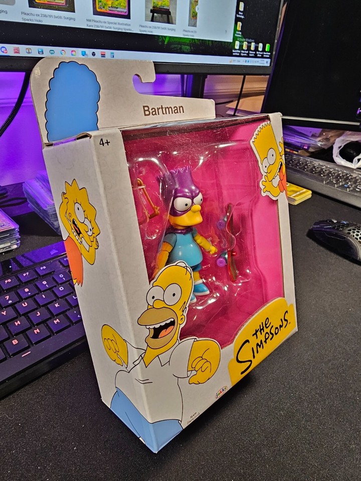 The Simpsons BARTMAN Simpson Action Figure Walmart 2024 Jakks Pacific ...