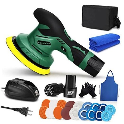 Cordless Car Buffers and Polishers Kit, 6 Inch Buffer Polisher+2 ...