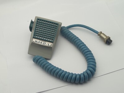 Vintage Turner Conrac JM + 2/U Hand Held Blue Microphone CB Radio Mic ...