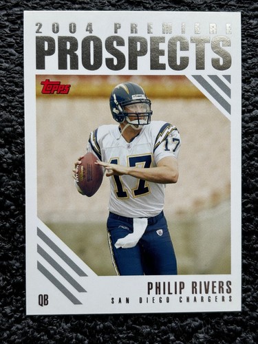2004 Topps Premiere Prospects # PP15 Philip Rivers Card Chargers | eBay