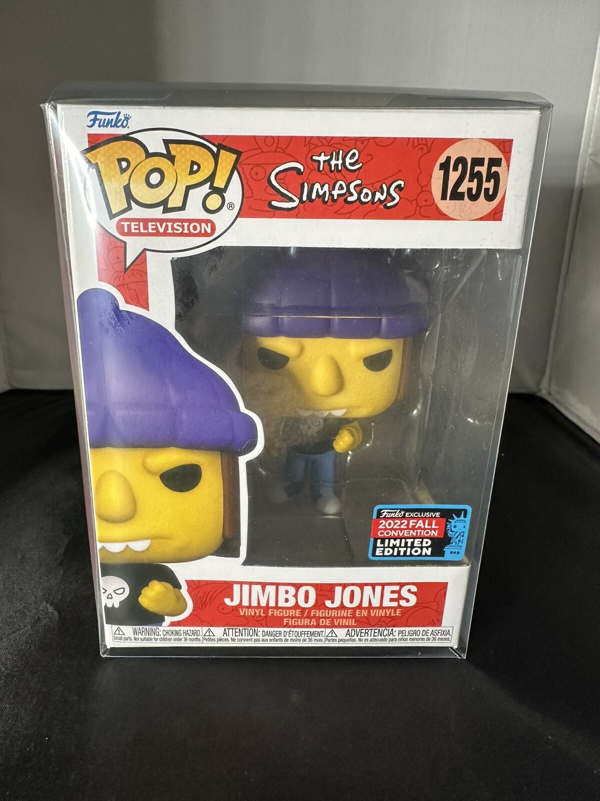 Funko Pop! The Simpsons Jimbo Jones NYCC 2022 Exclusive Pop 1255 ...