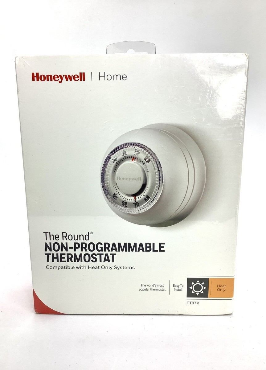 Old Round Honeywell Thermostat Honeywell CT87N1001 Classic Round