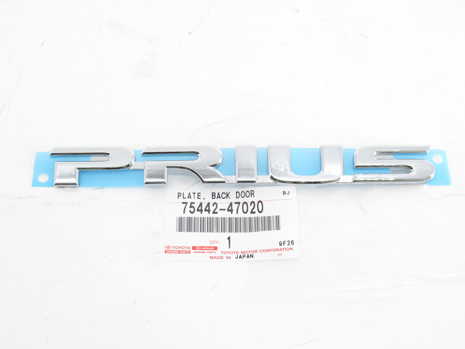 Genuine OEM Toyota 75442-47020 Rear Trunk Emblem Nameplate Badge 10-15 ...