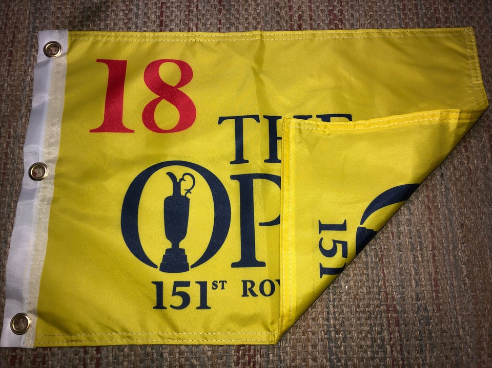 ROYAL LIVERPOOL 151ST 2023 BRITISH OPEN CHAMPIONSHIP PGA TOUR PIN FLAG ...