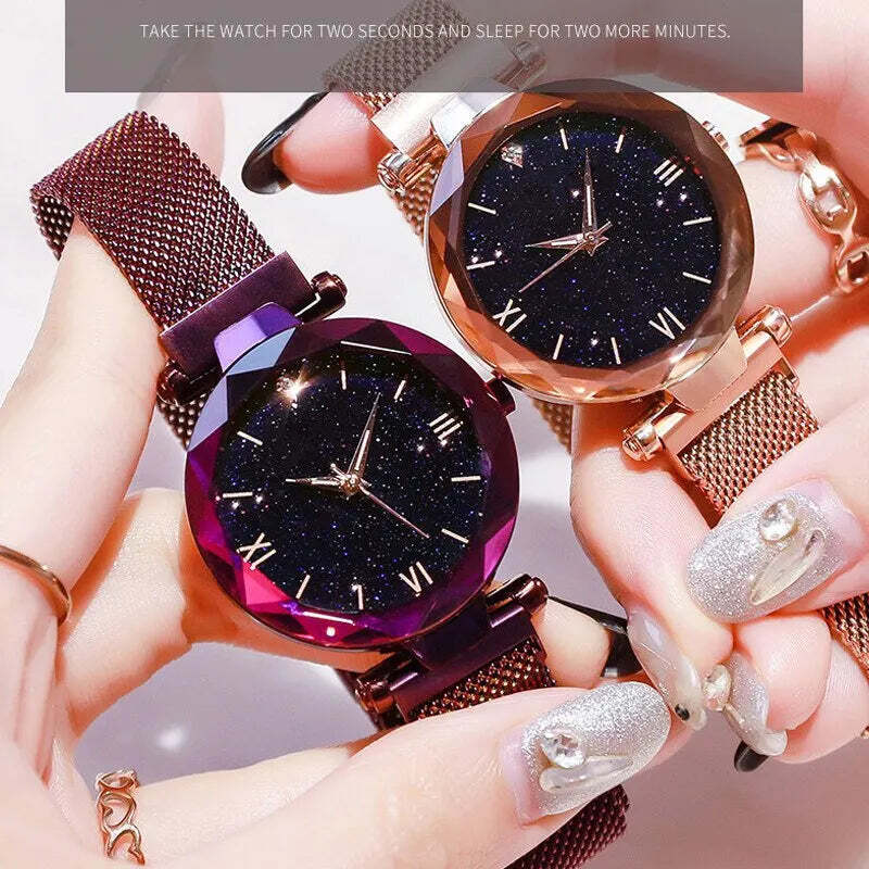 Womens Fashion Starry Sky Watch | eBay UK