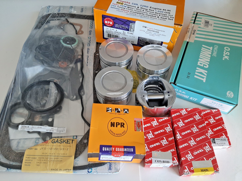 Toyota 22R, 22RE, 22REC Engine Rebuild Kit 85-95 Pistons,Rings, Gasket ...