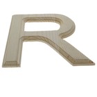 Unfinished Wooden Arial Font Letter R (6.25 Inches) | eBay
