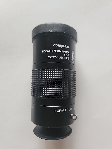 Computar FOCAL LENGTH FINDER for CCTV Lenses | eBay