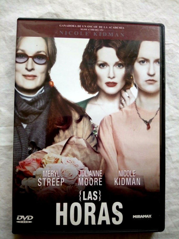Las Hours Film DVD Meryl Strrep,Nicole Kidman,Julianne Moore Pal ...