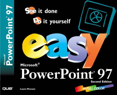 Easy Microsoft PowerPoint 97, Monsen, Laura, Good Condition, ISBN ...