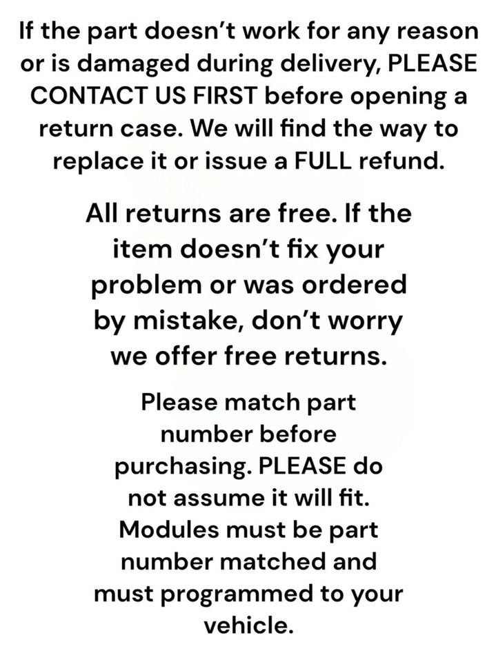 ECM ECU PCM Engine Control Module Fits 07 FIVE HUNDRED 7G1A-12A650-KD ...