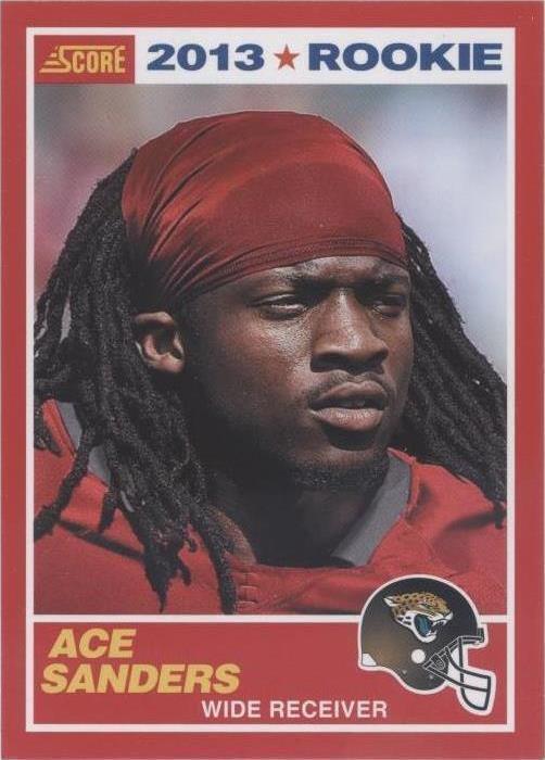 2013 Score - 2013 Rookie Ace Sanders #333 Red (RC) for sale online | eBay