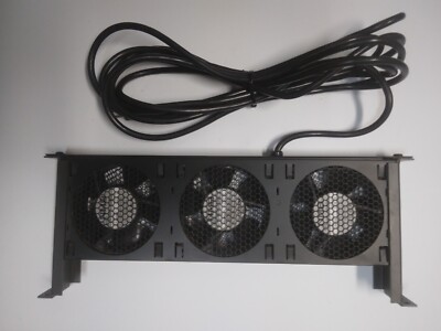 MOTOROLA Rack Mount Fan Array Assembly AC 110V BLN7110B 3X NMB 4715PS ...