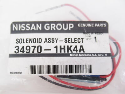 Genuine OEM Nissan 34970-1HK4A Shift Interlock Solenoid 2013-2019 Versa ...