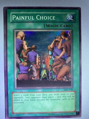 Yugioh! Painful Choice - MRL-049 - LP | eBay