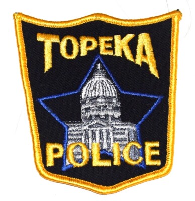 TOPEKA KANSAS Sheriff Police Patch CAPITAL CITY CAPITOL DOME VINTAGE ...