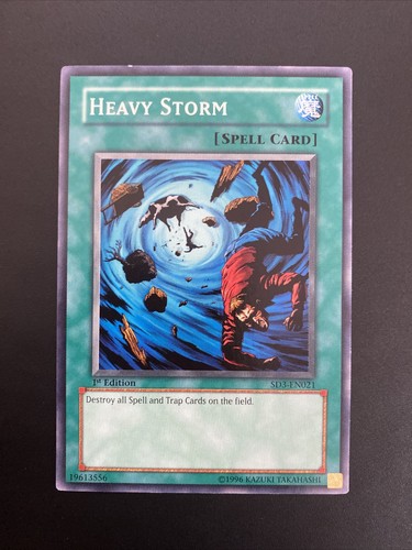 Yu Gi Oh Heavy Storm Sd3-En021 Eng 1St Common Yugioh | eBay