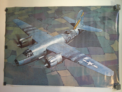 PLAISTOW PICTORIAL #C3 MARAUDER 'DEE FEATER' 598 BS, 397 BG B-26 POSTER ...