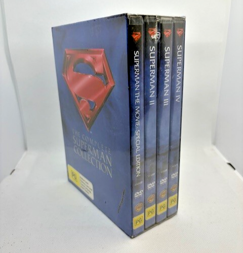 The Complete Superman Collection - 4 DVD Set UNOPENED | eBay Australia