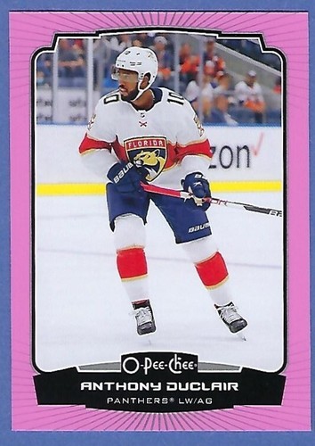 2022-23 OPC O-Pee-Chee Neon Pink Parallel ANTHONY DUCLAIR #235 SP /75 ...