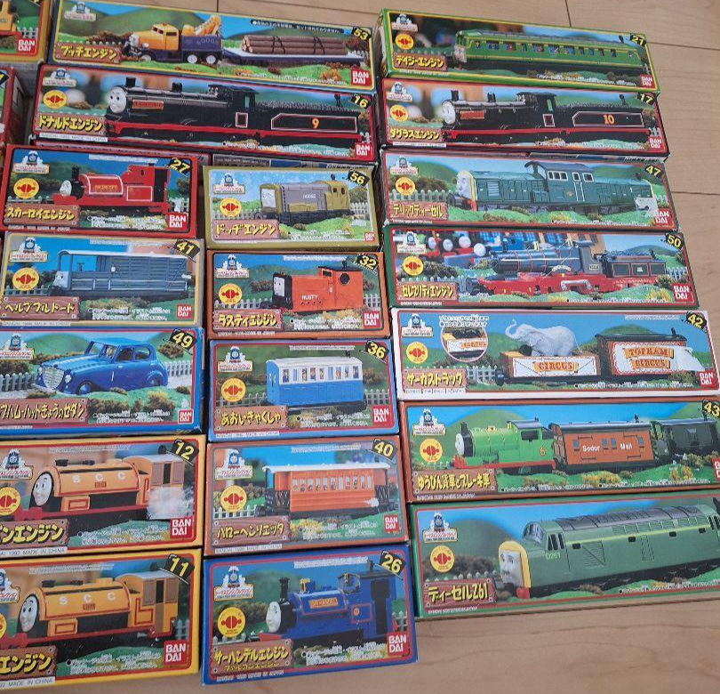 Thomas Engine Collection Huge Set Bandai Thomas & Friends Train Toy ...