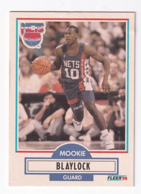 Mookie Blaylock 1990-91 Fleer Rookie NBA Cards #117 NJ Nets | eBay