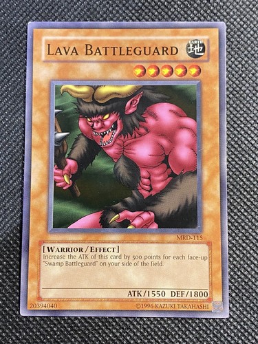 YuGiOh! - Lava Battleguard MRD-115 Common Unlimited Edition VLP Metal ...