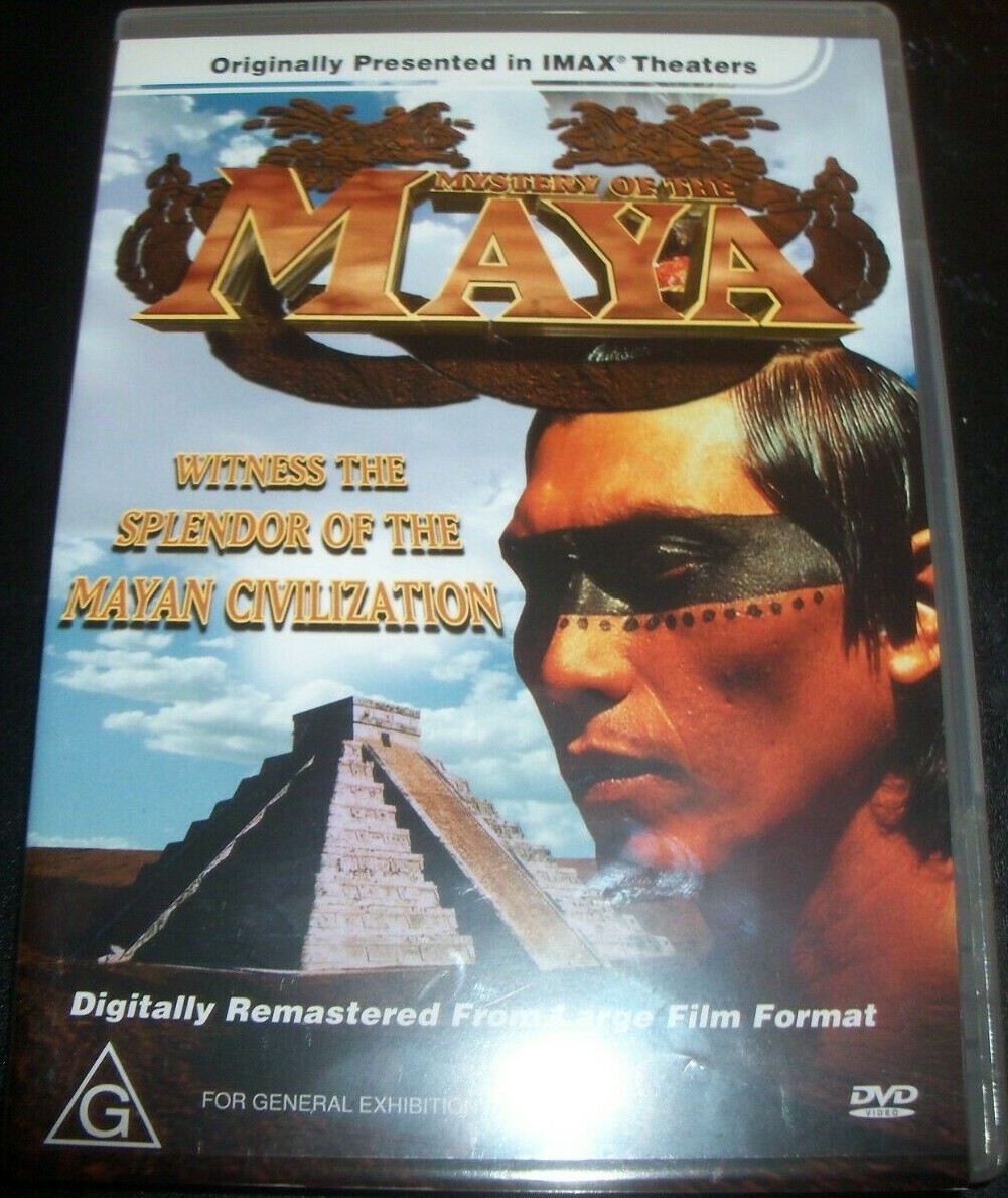 Mysteries Of The Maya Civilization) IMAX Documentary (Aust Reg 4) DVD ...