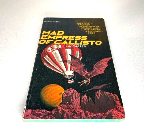 Mad Empress of Callisto by Lin Carter 1975 Dell 1st Printing vintage ...