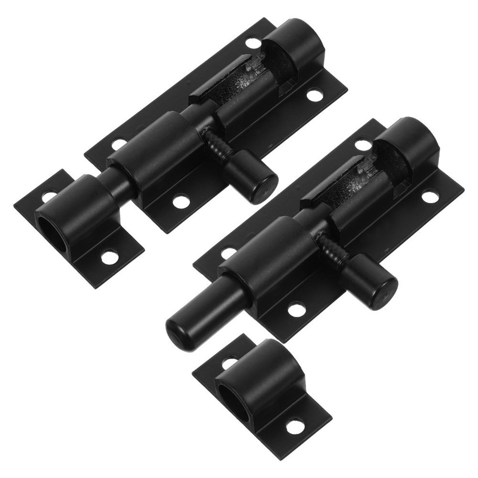 2 Pcs Deadbolt Pin Door Latch Lock Safety Locks for Doors Way Gate | eBay