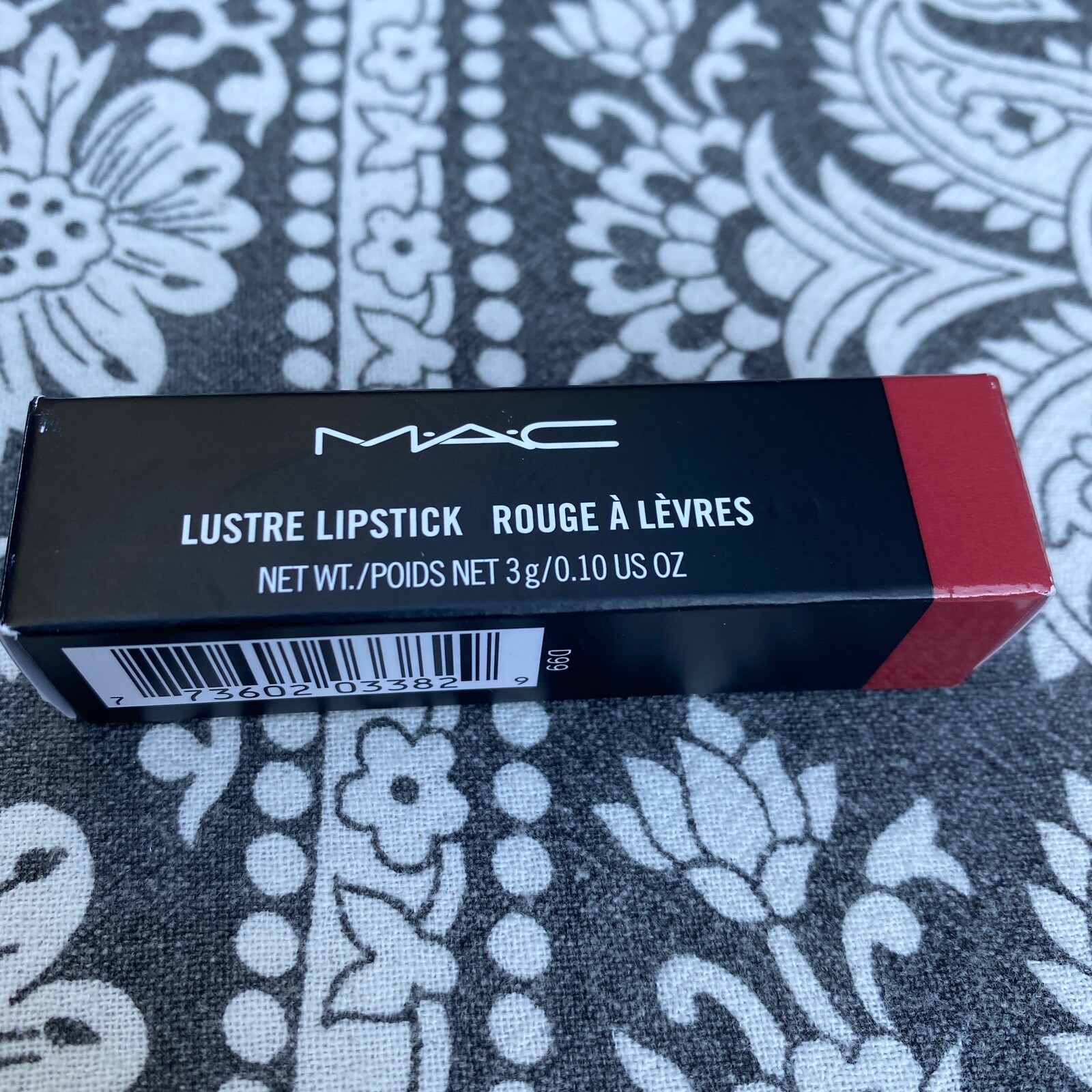 M·A·C Lustre Lipstick Touch, 0.1 oz - Peachy Cinnamon for sale online ...