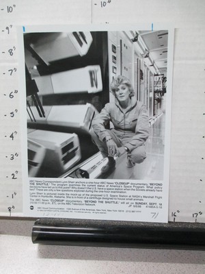 ABC TV photo 1980s NEWS Lynn Sherr Huntsville AL space shuttle NASA ...