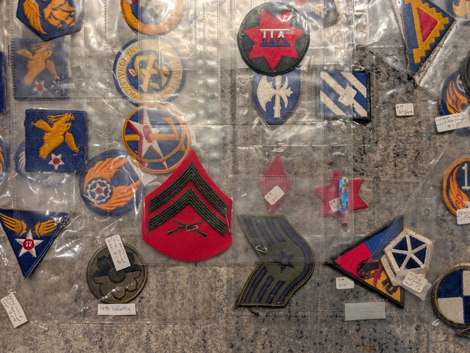 Giant Lot of 70+ Vintage US Military and Foreign Military Patches | eBay