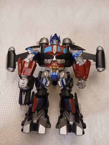 2008 Hasbro Optimus Prime Mega Power Bot Transformers Light-Up Talking ...