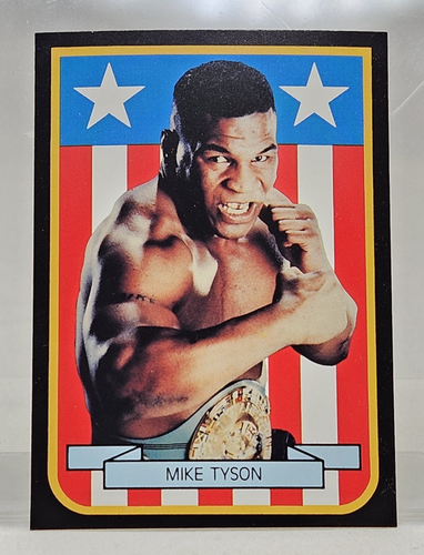 Vintage 1989 Broder Living Legend Mike Tyson Boxing Card NM | eBay