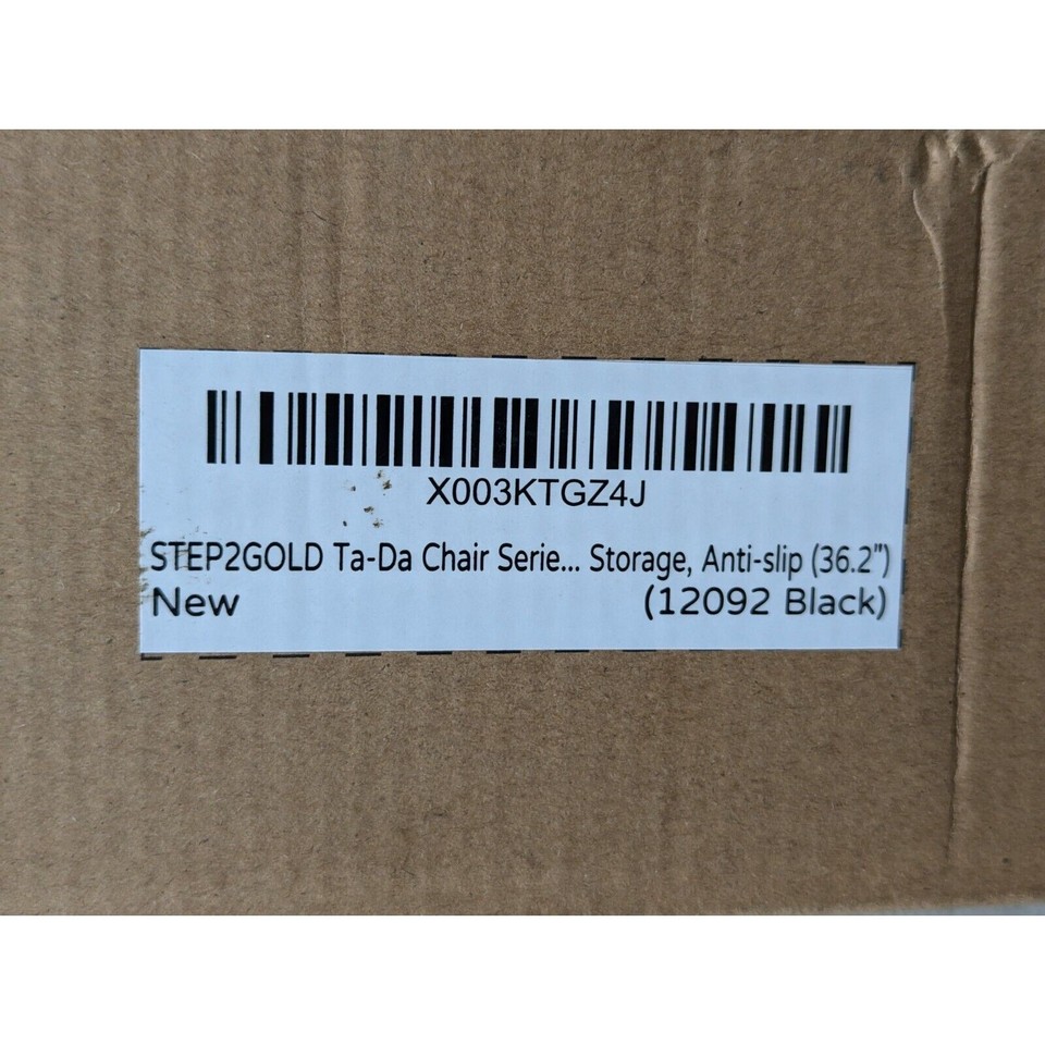 Step2Gold Ta-Da Chair Series 2 Walking Cane Foldable Chair 36.2" Black ...